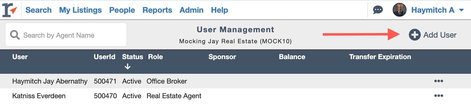 BROKER: User Management - Add User